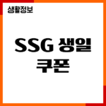 SSG 생일 쿠폰 발급, 기간, 대상, 한도, 선물, 활용방법 - 크통